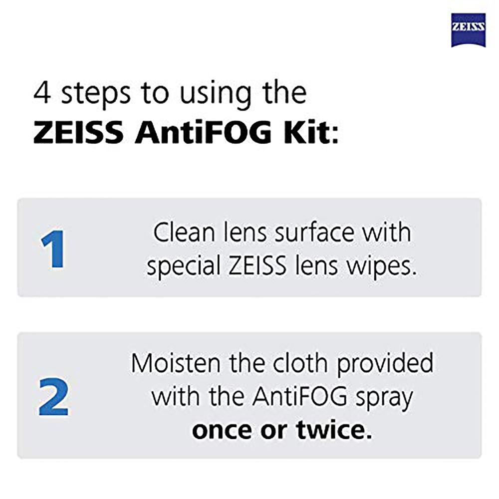 Buy ZEISS AntiFOG Kit for Lens (15ml Quantity, ZAF15, White) Online - Croma